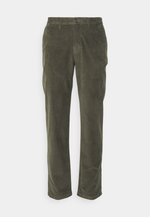 Selected Homme SLHSTRAIGHT MILES PANTS - Bukse - forest night/mørkegrønn - Zalando.no