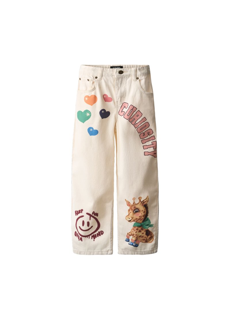 Molo AIDEN - Jeans Straight Leg - pearled ivory/offwhite - Zalando