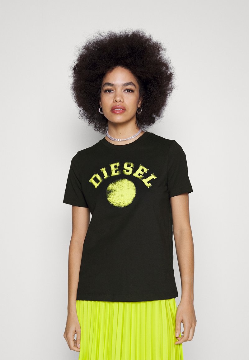 Diesel T-Shirt print - black/schwarz - Zalando.ch