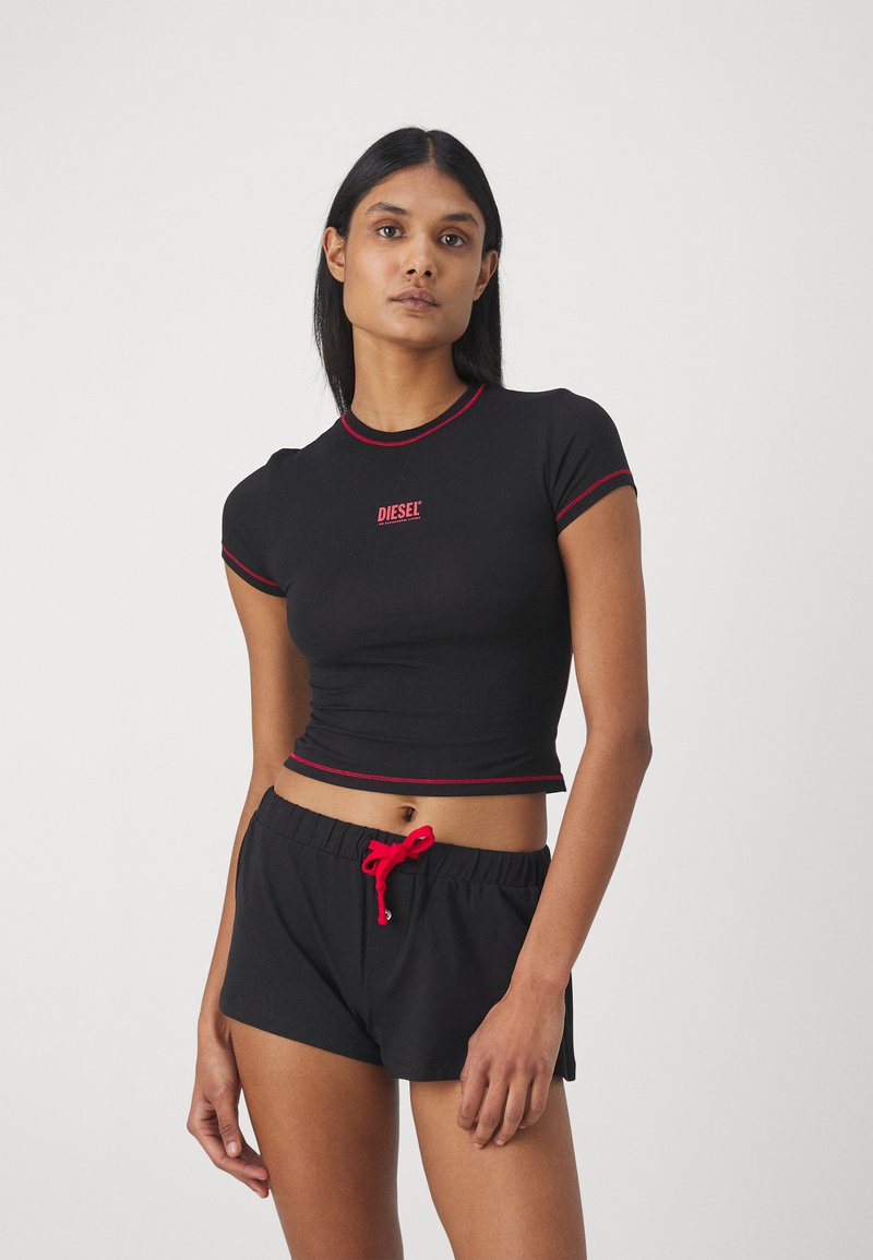 Diesel MADDIE - Nachtwäsche Shirt - black/schwarz - Zalando.ch