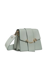 Strathberry BOX CRESCENT - Umhängetasche - seagrass bottle green ...