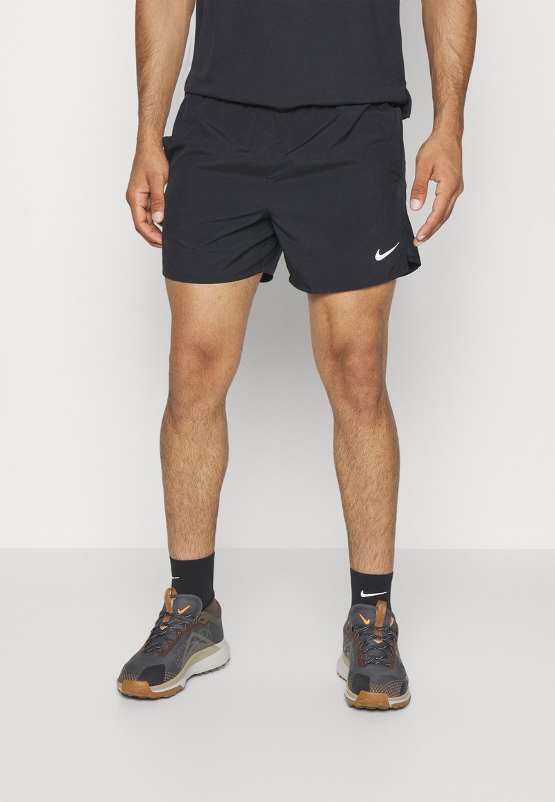Nike Performance CHALLENGER SHORT - Short de sport - black/silver/noir ...