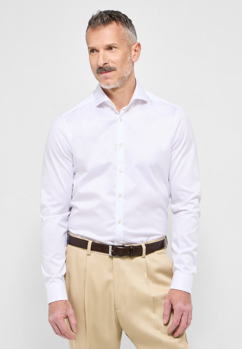 Eterna LUXURY SHIRT SUPER SLIM - Formal shirt - weiß/white - Zalando