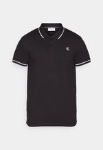 Calvin Klein Jeans Plus PLUS TIPPING SLIM - Polo - black/negro - Zalando.es
