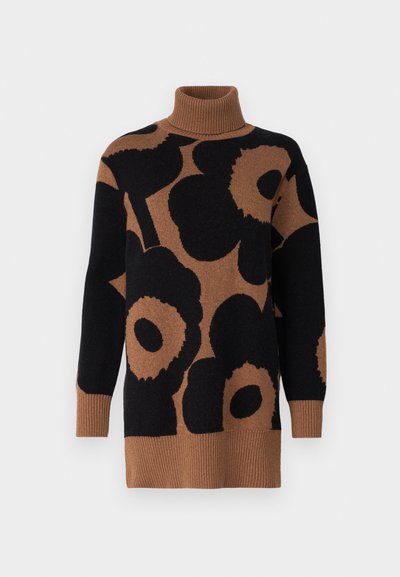 Marimekko SUOJA UNIKKO - Untuvatakki - dark brown/brown/ruskea - Zalando.fi