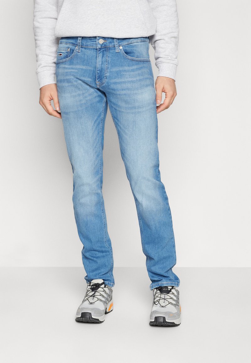 Tommy Jeans SCANTON SLIM - Jeans Slim Fit - denim medium/bluedenim ...