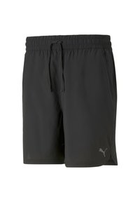Puma M STUDIO FOUNDATION SHORT - kurze Sporthose - black/schwarz ...