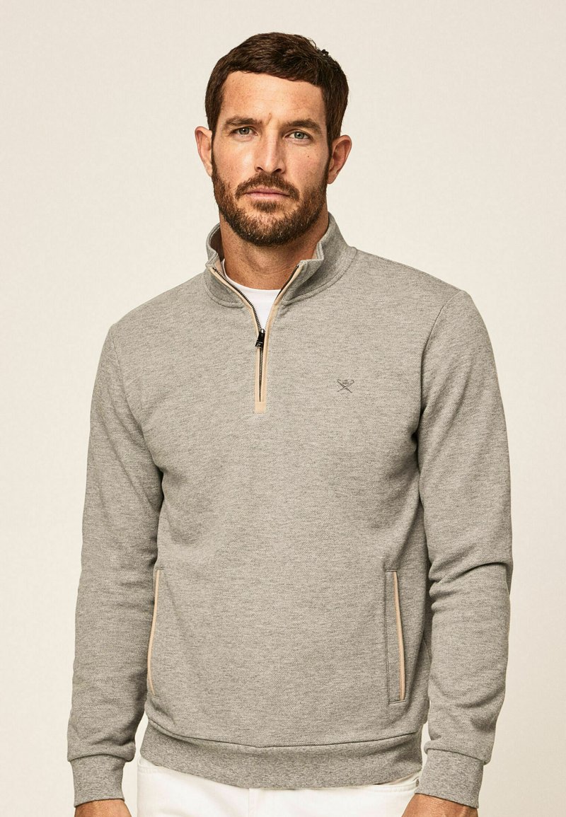 Hackett London Sweatshirt - light grey marl/hellgrau - Zalando.at