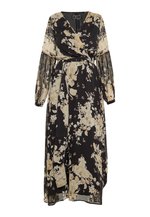 faina Robe longue - schwarz blume/noir - ZALANDO.FR