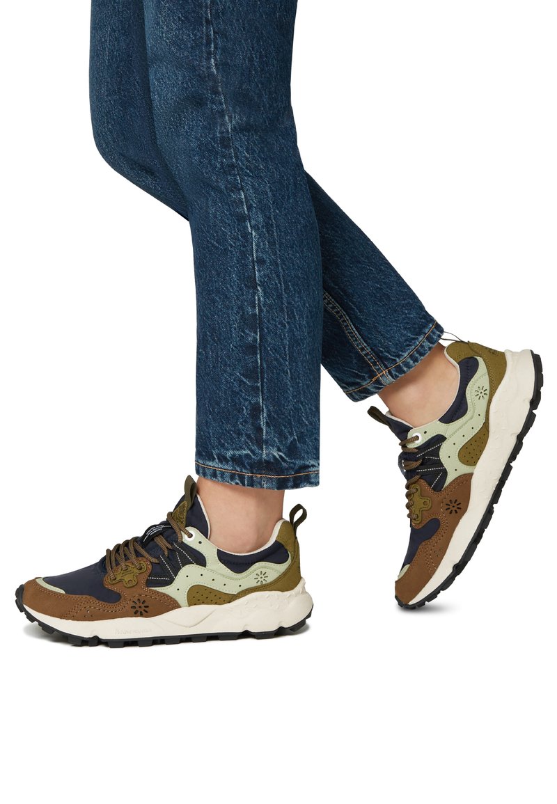 Flower Mountain YAMANO UNI KAISO - Baskets basses - navy blau/bleu marine - ZALANDO.FR