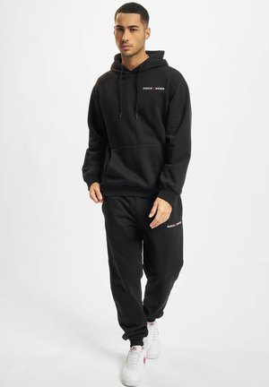 Champion NEW YORK YANKEES TRACKSUIT - Survêtement - black/white/noir ...