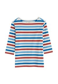 Seasalt Cornwall SAILOR - Long sleeved top - blue tri scallion lagoon ...