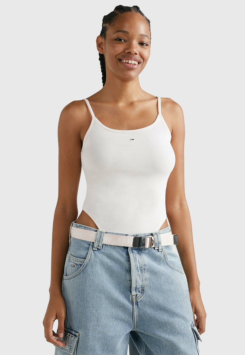 Tommy Jeans ESSENTIAL FITTED - Top - faint pink/pink - Zalando.de