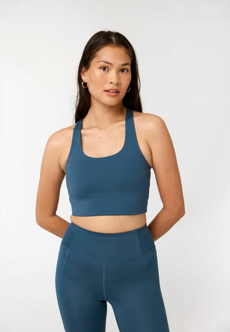 Girlfriend Collective Medium support sports bra - ink/blue - Zalando.ie