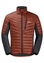 Jack Wolfskin Soft shell jacket - carmine/brown - Zalando.de