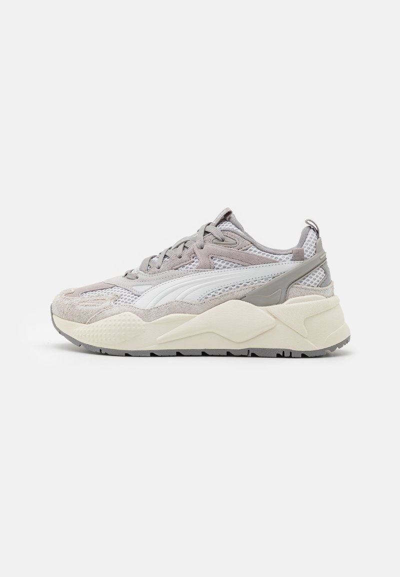 Puma RS-X EFEKT UNISEX - Trainers - feather gray/stormy slate/beige ...