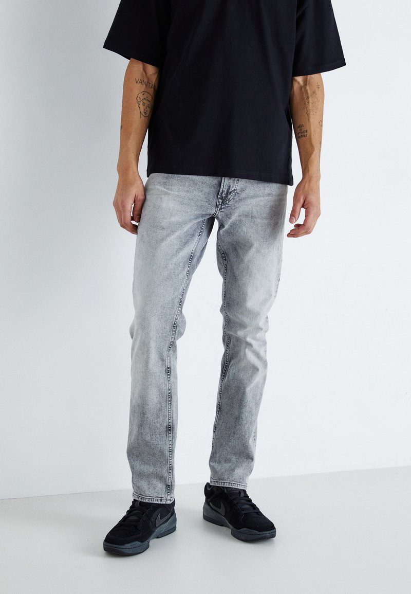 Pepe Jeans STRAIGHT STONE - Vaqueros rectos - grey denim/denim gris ...