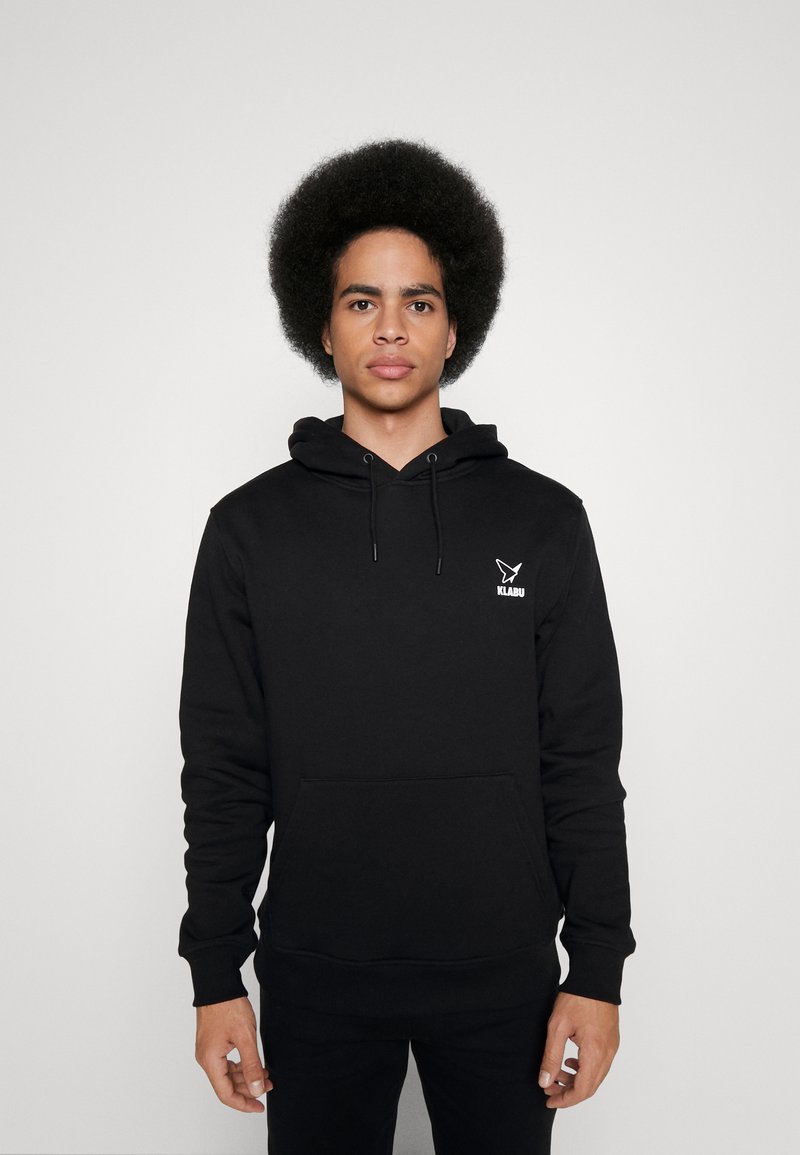KLABU LOGO HOODY - Sweatshirt - black - Zalando