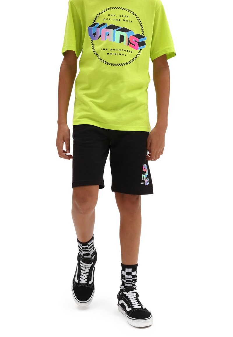 Vans DIGITAL FLASH - Tracksuit bottoms - black - Zalando.de