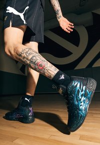 Puma MELO MB.04 REFLECTIONS UNISEX - Basketball shoes - black ravish ...