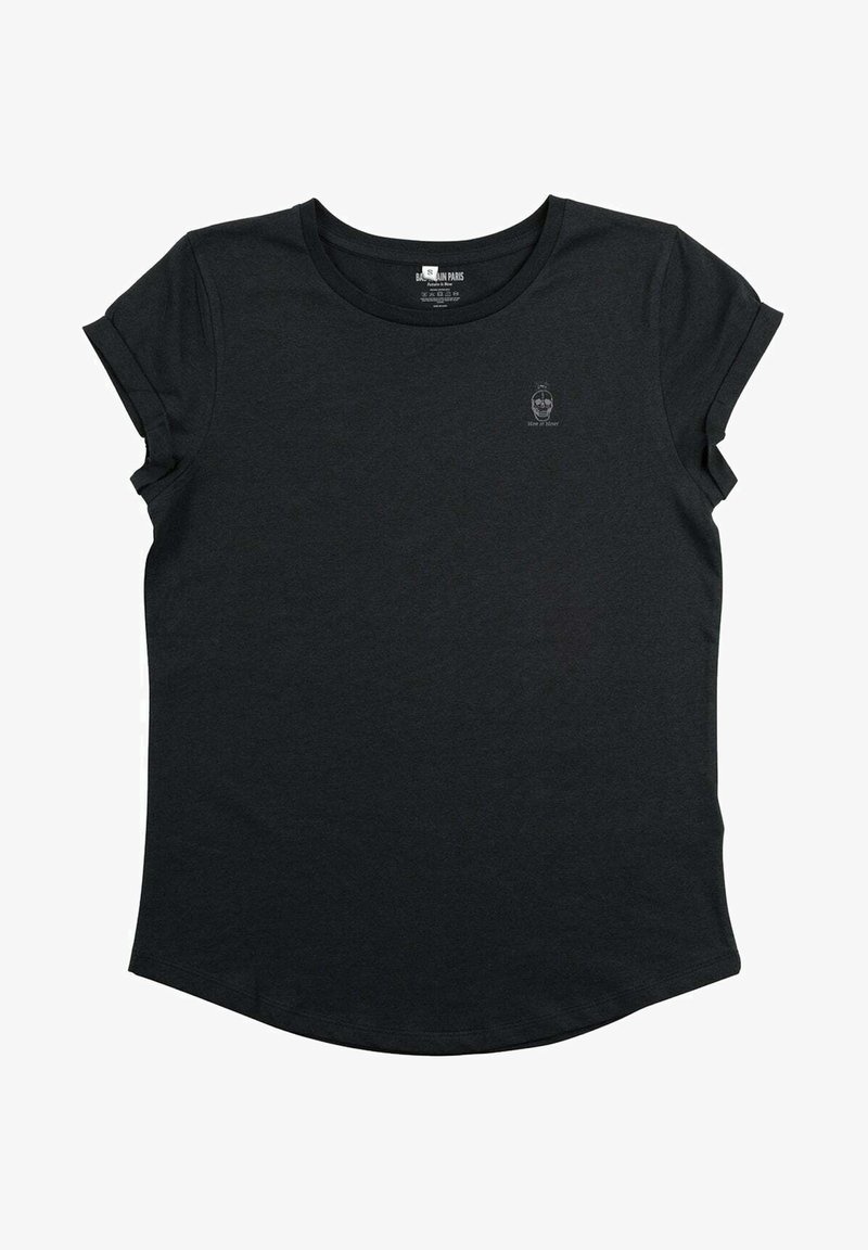 Bad Again Paris NOW OR NEVER T Shirt Basic Black black Denim bad-again-paris-now-or-never-t-shirt-basic-black-black-denim
