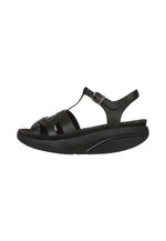 MBT KIYO - Sandalias con plataforma - black/negro - Zalando.es