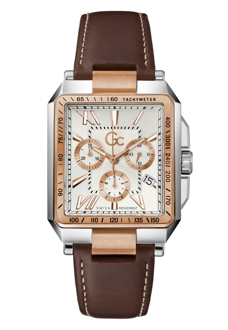 Gc Watches GC ELITE - Kronografklockor - Brown/brun - Zalando.se