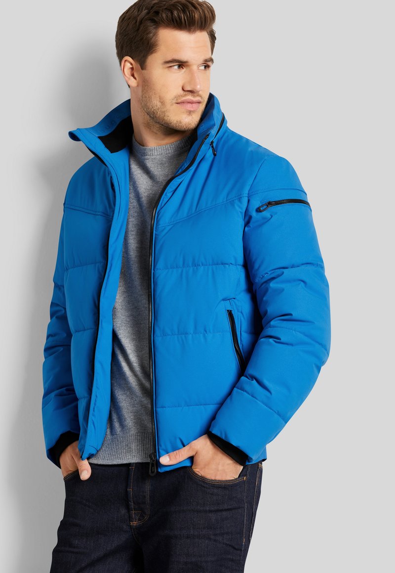 bugatti MIT BREITEM STEPPBILD - Winter jacket - blau/blue - Zalando.de