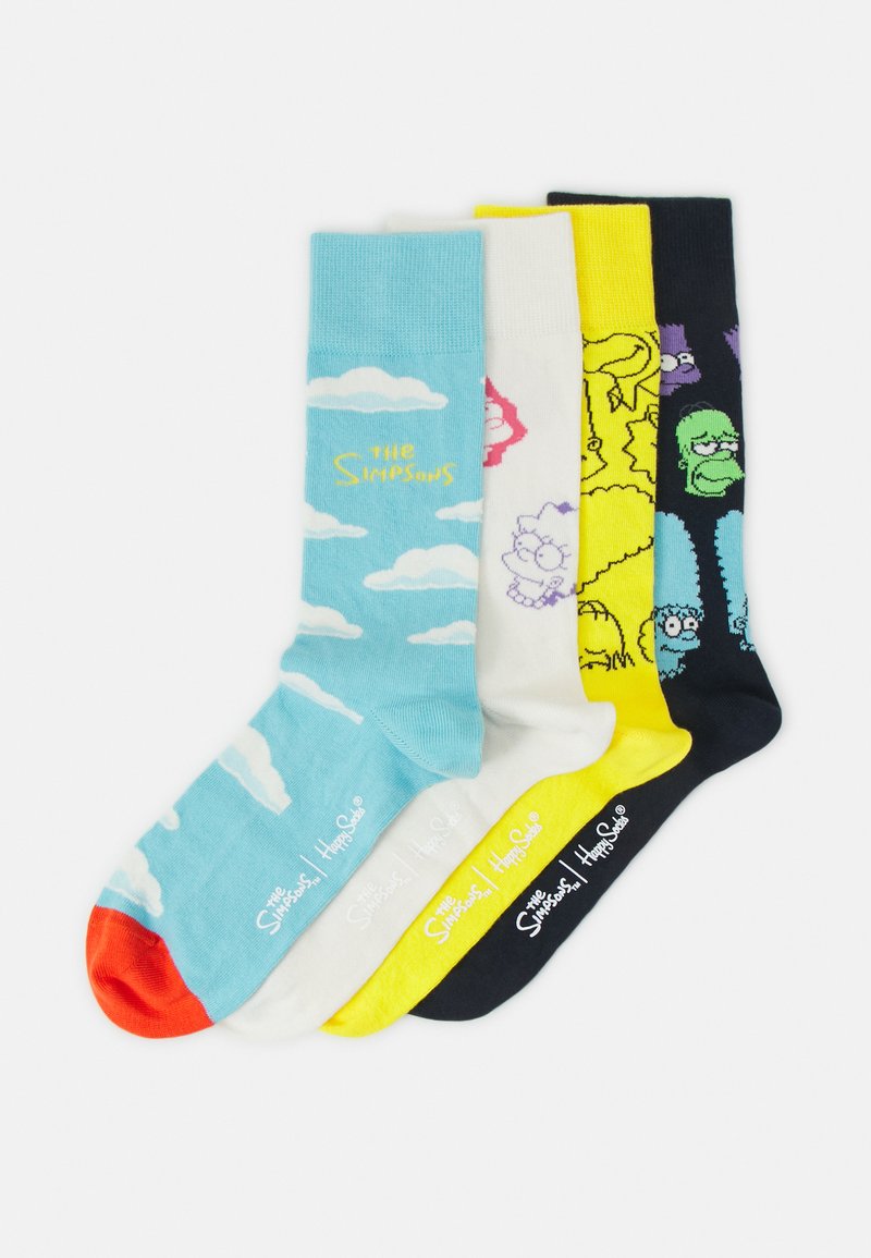 Happy Socks CLOUDS IN THE SKY UNISEX 4 PACK - Strumpor - turquoise/flerfärgad - Zalando.se