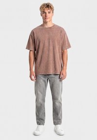 Mo T-Shirt basic - coffee/braun - Zalando