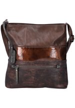 Rieker Across body bag - ebony antique chocolate/light brown - Zalando.de