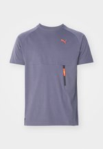 Puma POCKET TEE - T-Shirt print - galactic gray/grau - Zalando.de