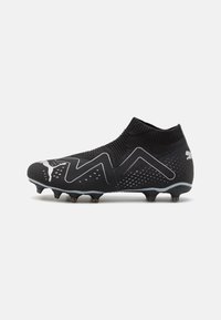 Puma FUTURE MATCH - Stoplis futballcipő - black/silver/fekete - Zalando.hu