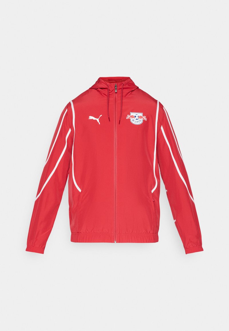 Puma RB LEIPZIG PREMATCH JACKET - Vereinsmannschaften - club red/white ...