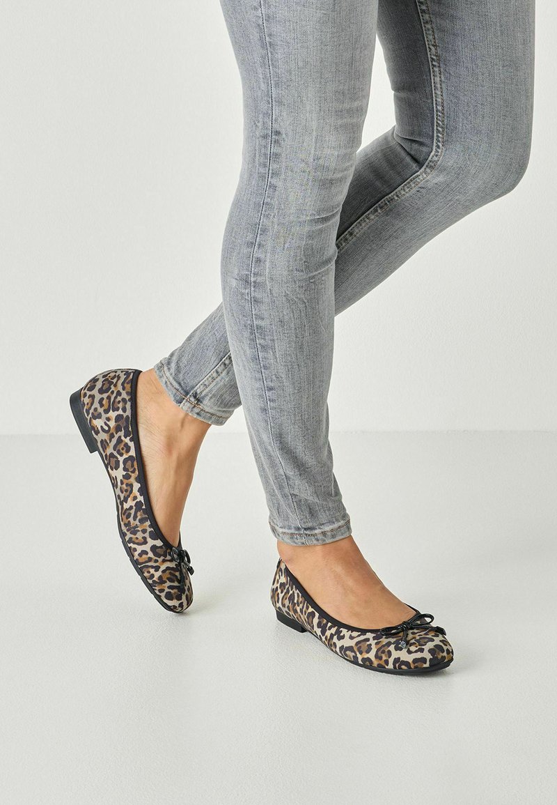Tamaris Ballet pumps - leopard/mottled beige - Zalando.ie