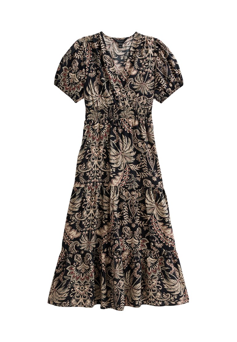 New Look Jurk - black pattern/zwart - Zalando.nl