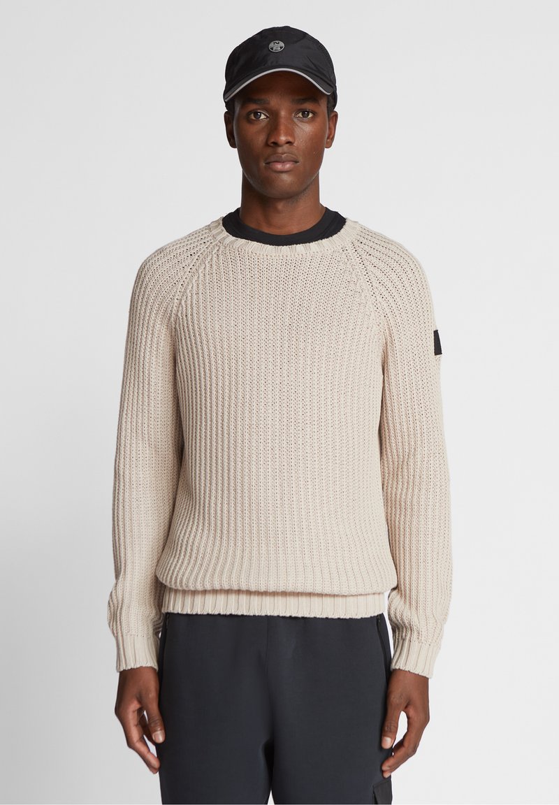 North Sails PULLI - Strickpullover - beige - Zalando.de