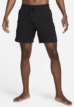 Nike Performance M NY DF TEXTURE SHORT - Träningsshorts - black/svart ...