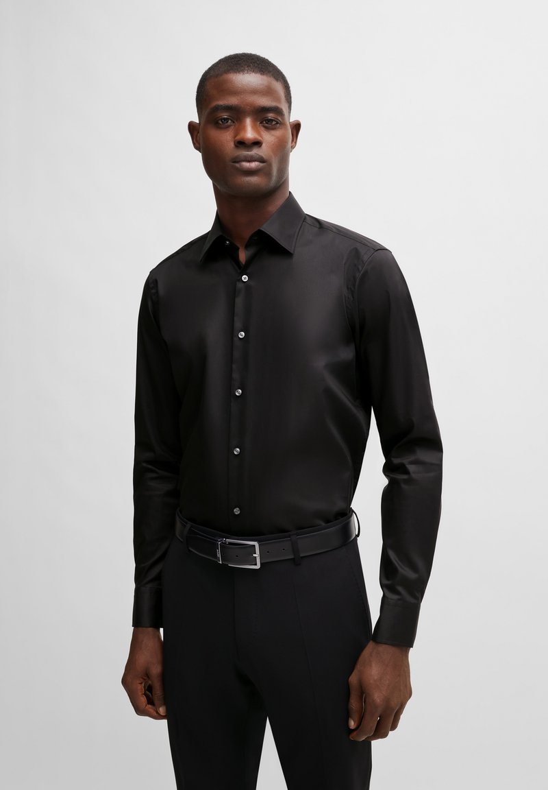 BOSS JOE KENT - Camicia elegante - black one/nero - Zalando.it