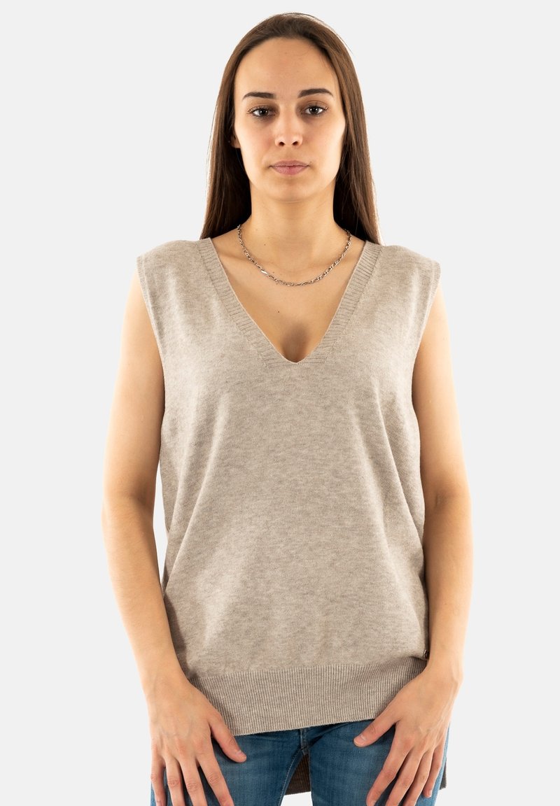 PLEASE Pullover - beige - ZALANDO.FR