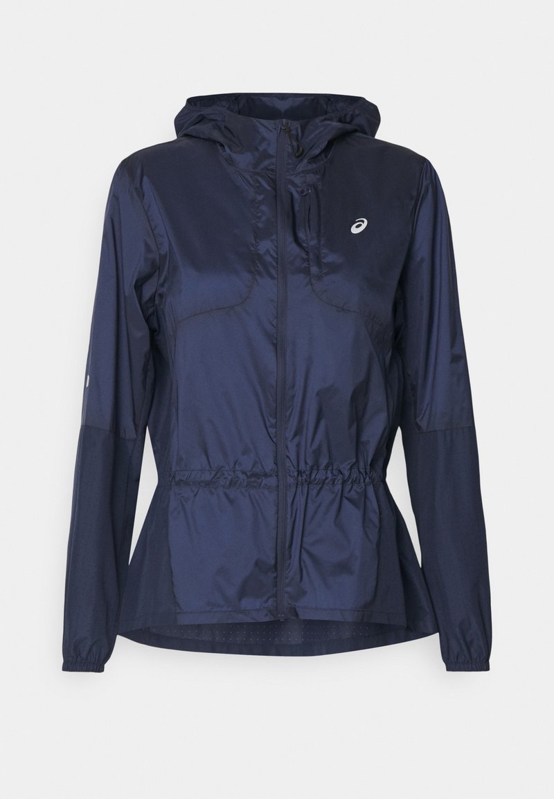 ASICS PACKABLE RUN JACKET - Chaqueta de running - blue expanse/azul ...