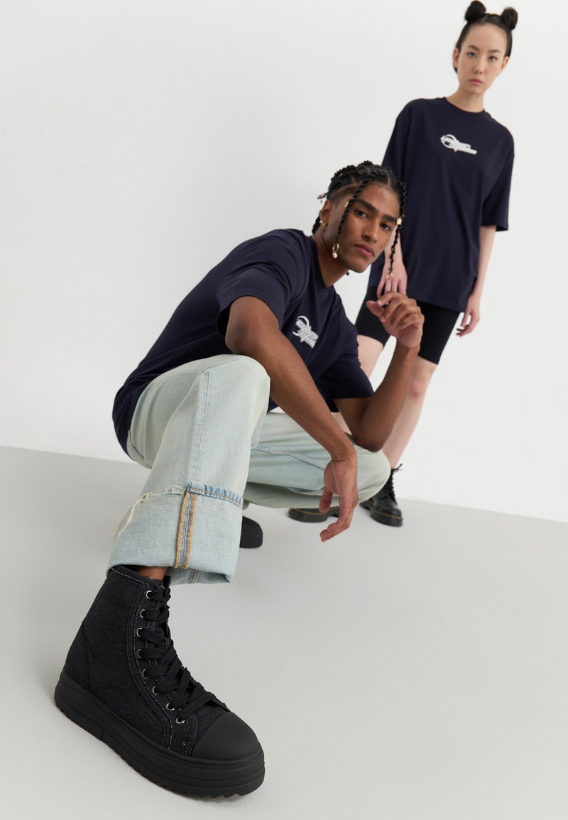 YOURTURN UNISEX - High-top trainers - black - Zalando.co.uk