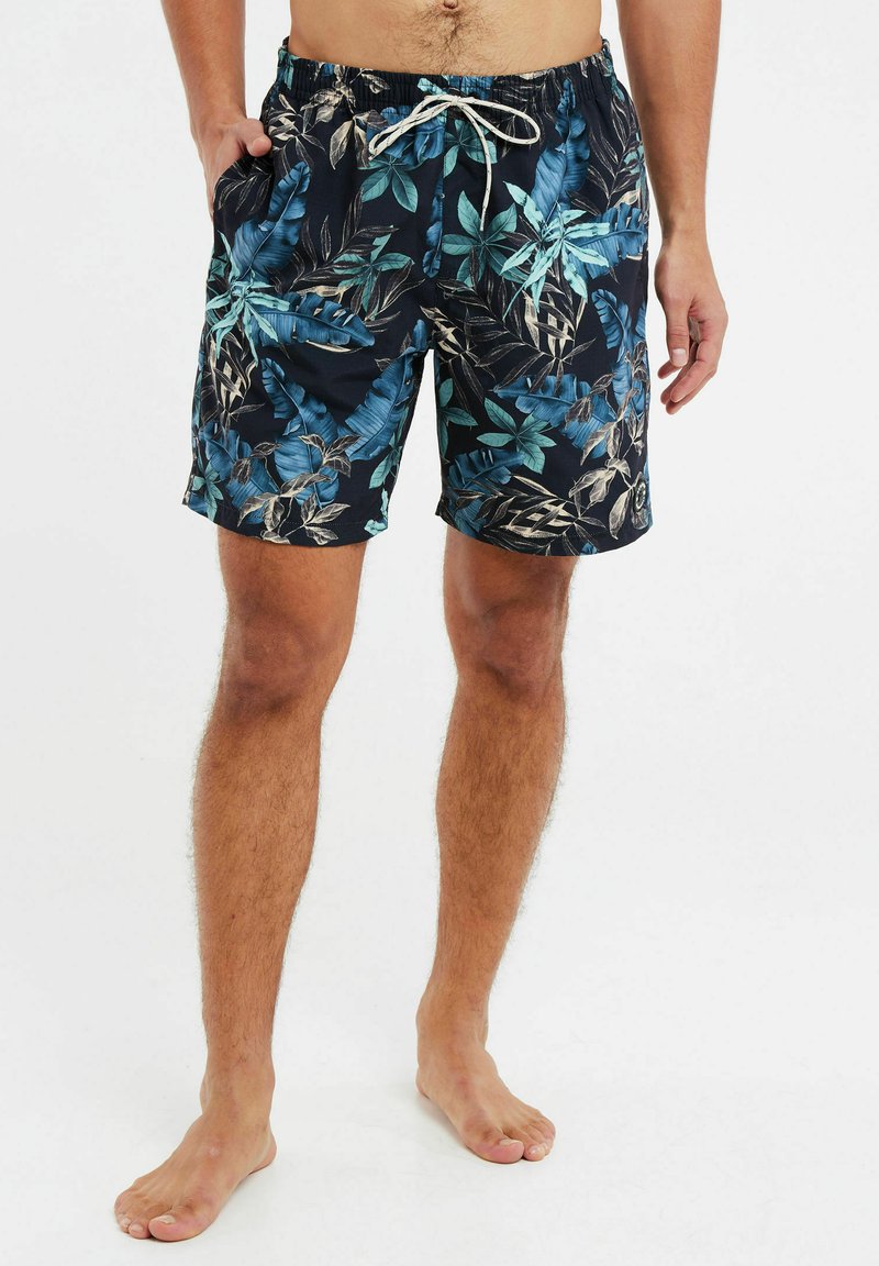 Protest Shorts da mare - deep grey/antracite - Zalando.it