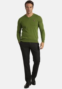 Williot BASIC - Pullover - khaki/vert - ZALANDO.FR