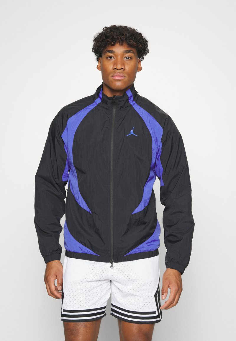 Jordan Training jacket - black/lapis/black - Zalando.co.uk