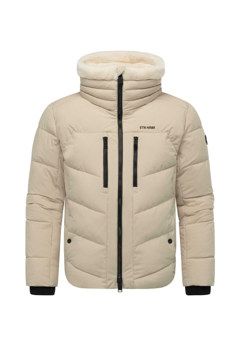 STONE HARBOUR ANSELLO - Winter jacket - sand - Zalando.co.uk