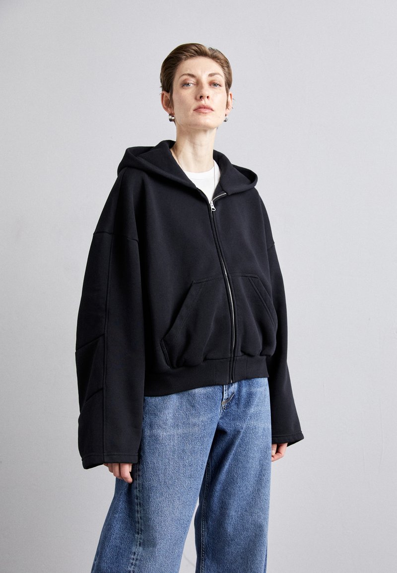 MM6 Maison Margiela Zip-up sweatshirt - black - Zalando.ie