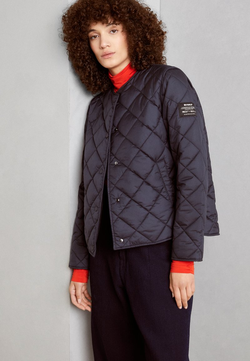 Ecoalf WOMAN - Light jacket - deep navy/dark blue - Zalando.ie