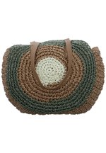 SAMAYA Handtas - brown/green/bruin - Zalando.be