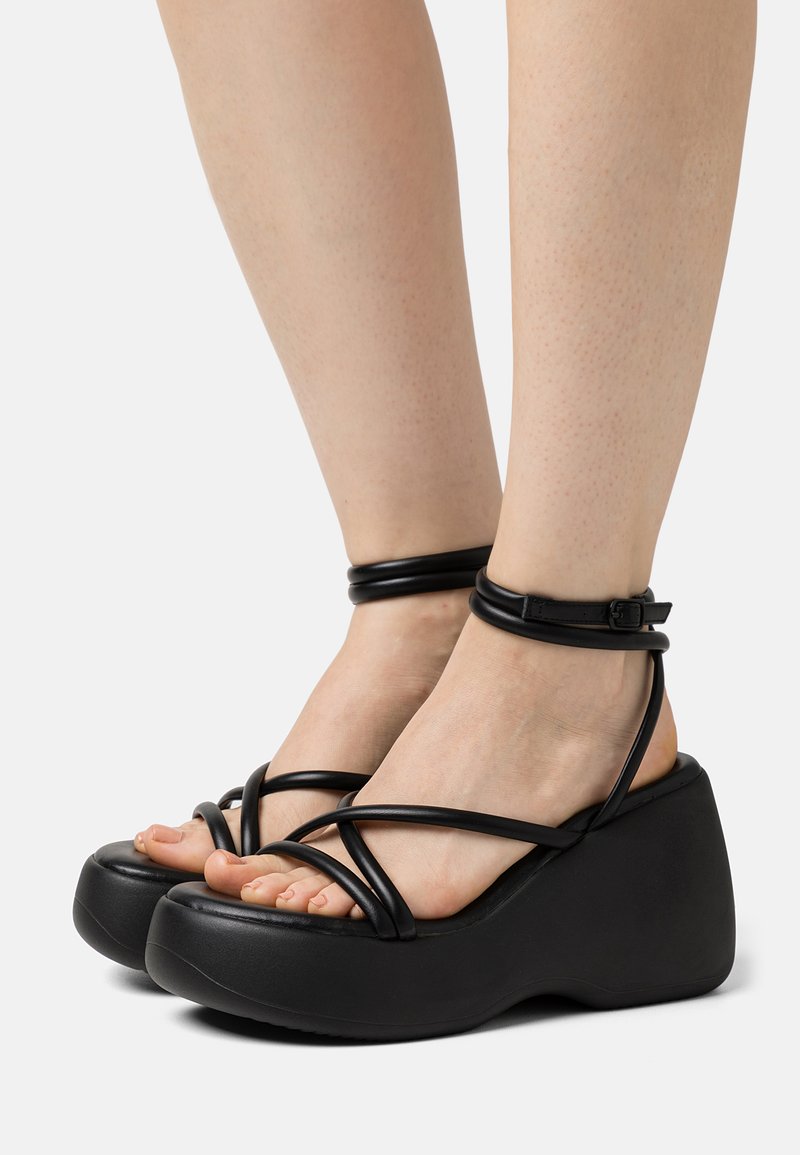 Call it Spring BUBBLEGUMM - Sandali con tacco - black/nero - Zalando.it